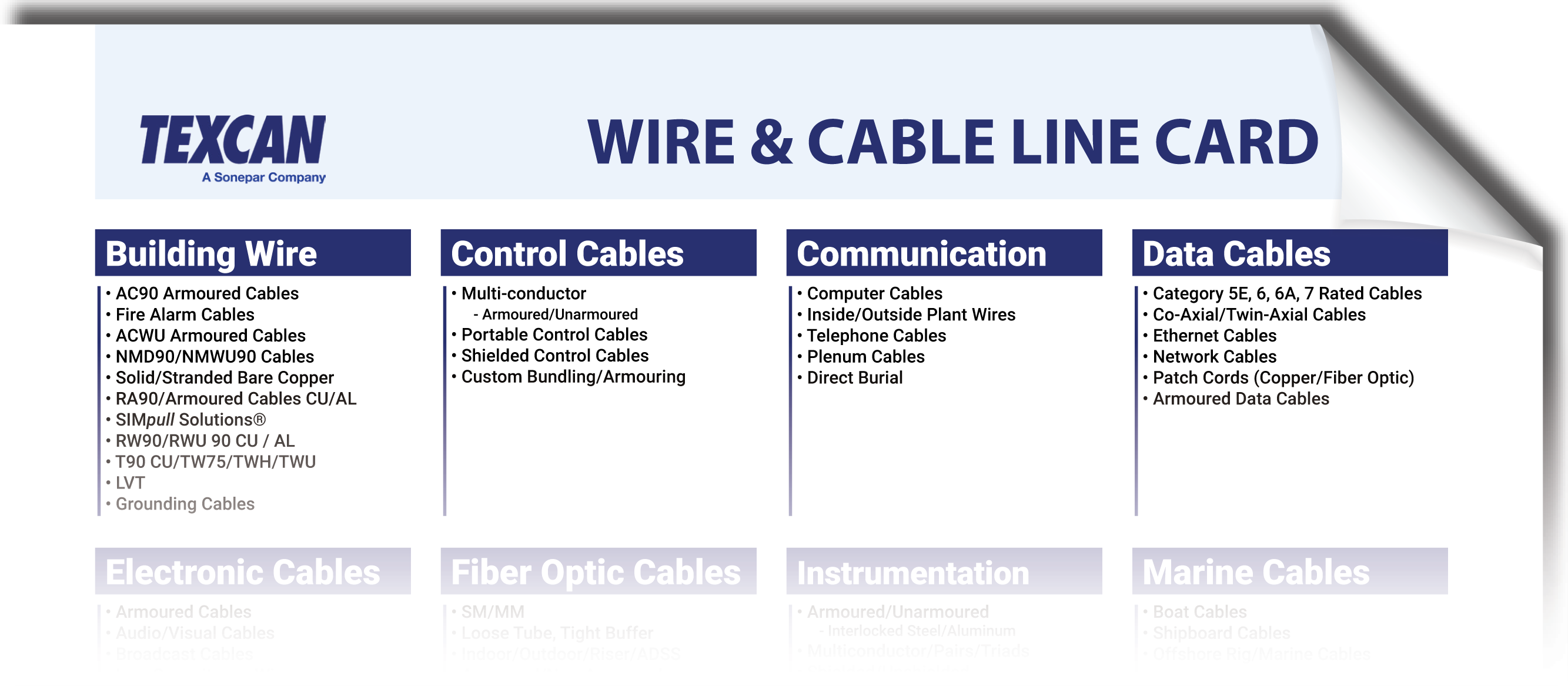 Catalogues & Flyers | Texcan Flyers | Texcan